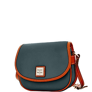 Dooney & Bourke Handbag, Pebble Grain Hallie Crossbody - Forest
