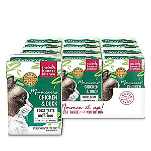 The Honest Kitchen Mmmixers - Chicken & Duck Cat Food Topper, 5.5 oz (Pack of 12)