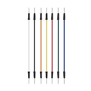 Plyisty Flexible Male to Male Cable Kit Breadboard Wire Kit Breadboard Jumper Wire, Breadboard Jumper Wire Kit, Electronic DIY Project for Solderless Breadboard Arduin