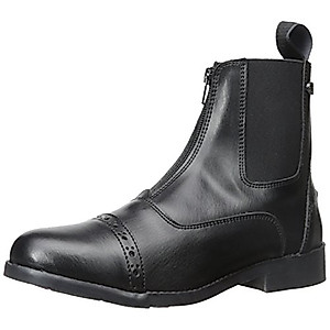 Equistar - Ladies' Zip Paddock Boot (All Weather) (Ladies 8/Black) 8 Black