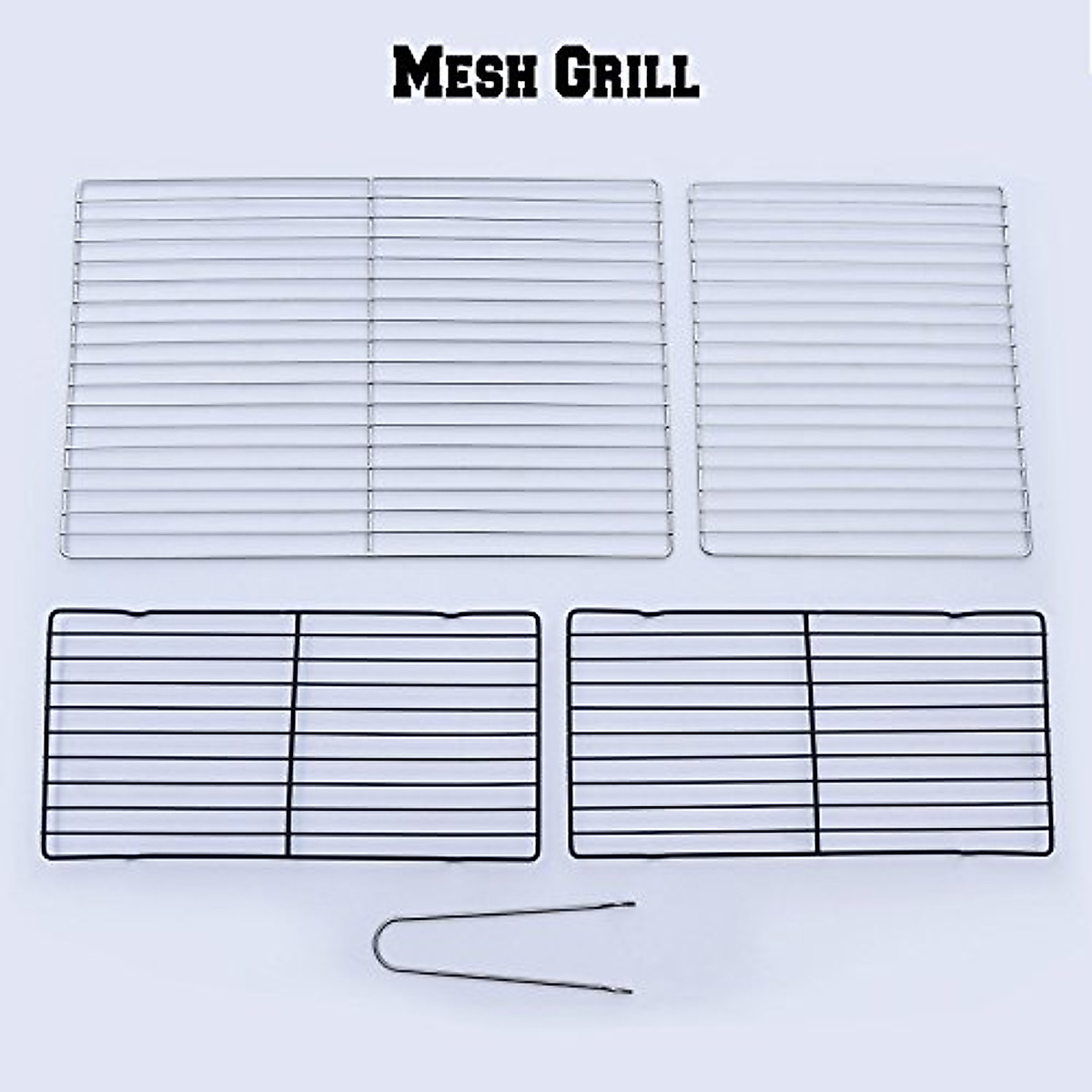 BenefitUSA Foldable Large Stainless Steel Barbecue Charcoal BBQ Grill Kabob Shashlik Cooking Stove