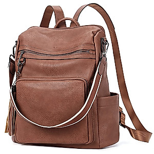 CLUCI Backpack Purse Bundles with Women Wallet