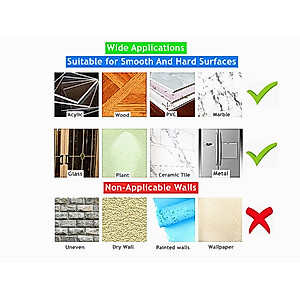 FULLINY Key Hooks for Wall Apartment Decor Adhesive Key Holder for Wall Decor with 4 Key Hooks,No Screw Holes Key Rack for Wall,Stainless Steel Heavy Duty Adhesive Hooks for Hanging,Black