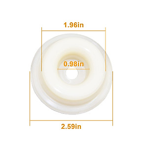 877-323 883-511 Piston Driver & Piston Bumper Kit Fit for Hitachi NR83A, NR83A2, NR83A2(S) Air Nailer - Replaces 877323, 885-915, 878-303, 878-649, 877-376 (6 Pack)