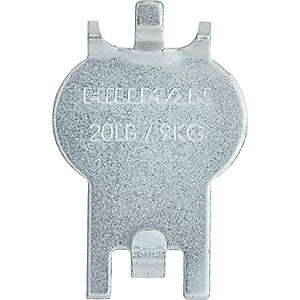 HIGH & MIGHTY 515300 Picture Hanger Set, Easy Tool-Free Dry Wall Art Hangers for Artwork, Photos, and Mirrors, Holds up to 20lbs, 2 pack, Steel