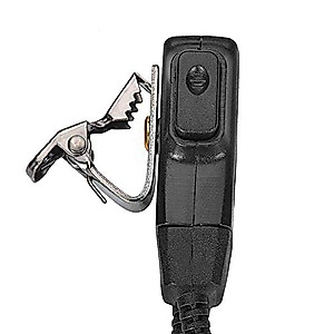 KCTIN Walkie Talkie Headset for Midland with Mic Security Earpiece for GXT1000VP4 LXT500VP3 GXT1050VP4 GXT1000XB (6 Packs)