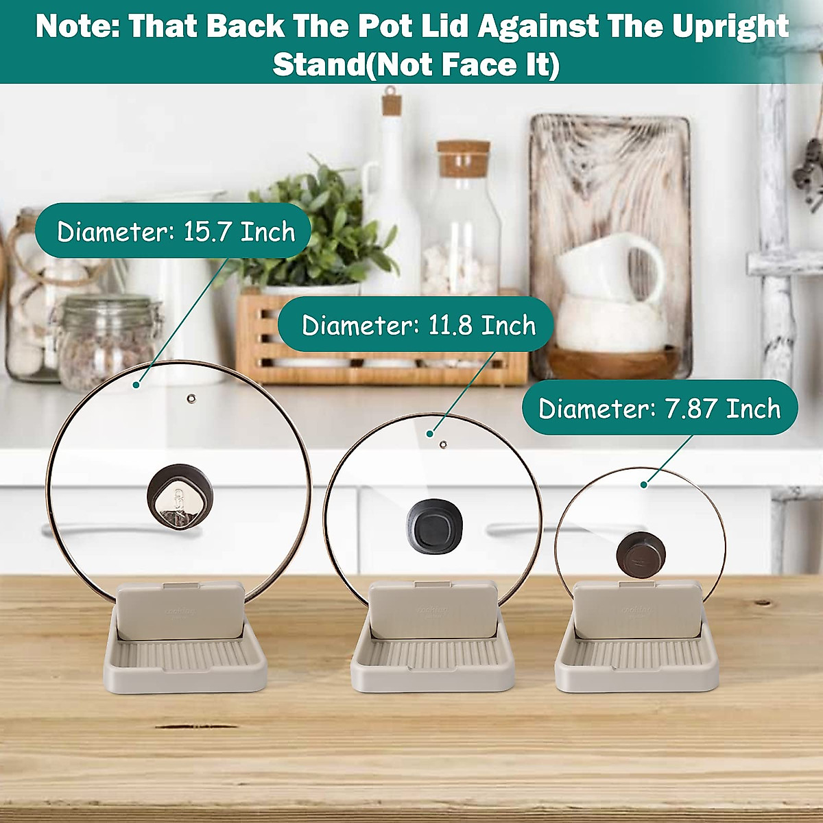 Palksky 1PCS Spoon Rest for Kitchen Counter - Spoon Holder for Stove Top, Pot Lid Holder with Drip Pad for Ladle|Spatula|Tongs|Forks|Utensil Holder Organizer