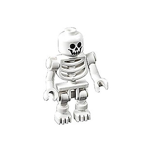 LEGO Pirates of The Caribbean Minifigure - Skeletons (4 Pack) with Halloween Stand