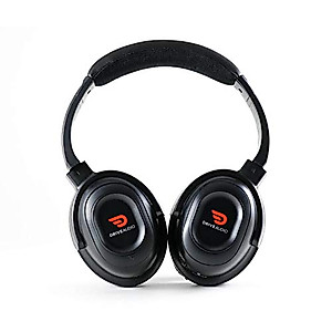 DRIVE AUDIO Compatible with uConnect VES Dodge Grand Caravan & Chrysler Town & Country & Jeep Wireless Headphones (2 Pack) OEM Car Headsets 2006 2007 2012 2014 2015 2016 2017 2018 2019 2020 2021 2022