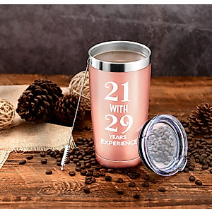 JERIO 50th Birthday Gifts for Women, Gifts For Women Turning 50, 50 Years Old Birthday Gifts for Her, Mom, Wife, Sister, Grandma, Friends 20oz Tumbler