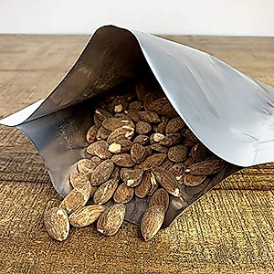 50 - Quart 8" x 10" FoodVacBags Mylar Aluminum Foil Food Storage Bags, Heat Sealing, Long-Term