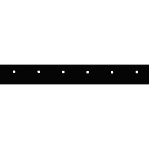 Buyers Products 1301235 Cutting Edge for Snowplow , Black