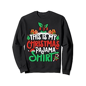 Composting Christmas Pajama Shirt Gardener Xmas Party Sweatshirt