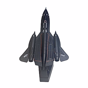 1/144 Scale US Air Force SR-71 Blackbird Reconnaissance Aircraft Metal Military Plane Diecast Model for Collection or Gift
