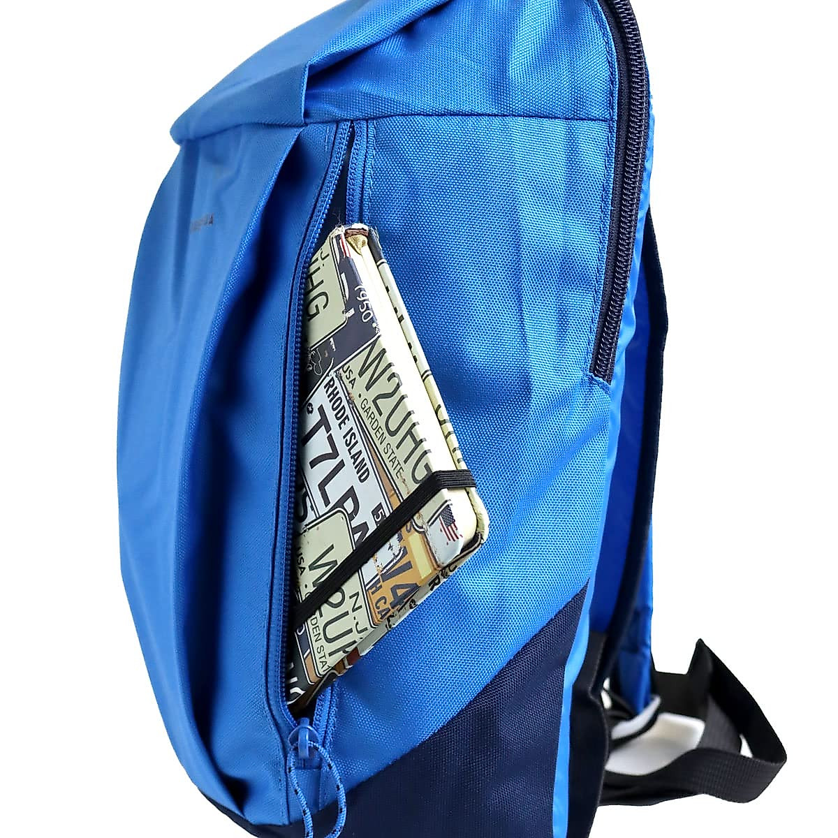 Quechua Backpack 10L NH Arpenaz 100 Special Edition Outdoor Daypack, Sports Backpack and Hiking Backpack for Everyone (Electric Blue)