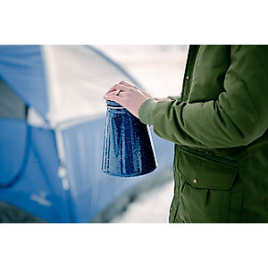 Stansport Enamel Percolator Coffee Pot 8 Cup - Blue (10343)