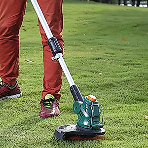 GWHOLE 100 Pcs Plastic Mower Blades Cutters Replacement Garden Lawn Trimmer Accessories