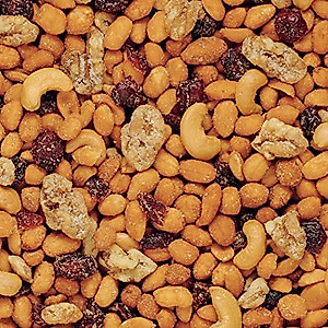 Fisher Snack Sweet Nut Trail Mix, 4 Ounces, Honey Roasted Peanuts, Raisins, Frosted Walnuts, Cashews, Dried Sweetened Cranberries