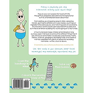 Italy! Children's Travel Activity Book and Journal: fabulously fun Italy-themed activity book for kids aged 5-10 (3-5 year range also available) (Tinytourists' Activity and Keepsake Books)