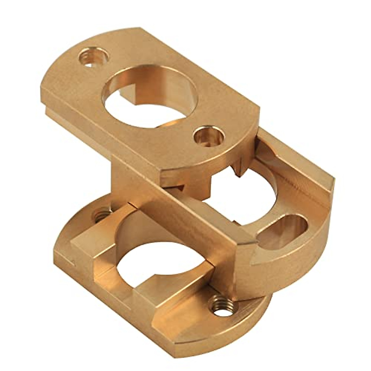 ENOMAKER Upgrade Brass Z Axis Coupler Oldham Coupling Avoid Vibration Improve Printing Quality for Creality Ender 3 Pro V2 CR-10 CR-10S Pro 3D Printer Accessory T8 Lead Screw Hotbed