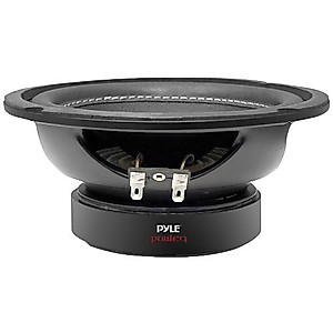 Pyle Car Subwoofer Audio Speaker - 8in Non-Pressed Paper Cone, Black Plastic Basket, Dual Voice Coil 4 Ohm Impedance, 800 Watt Power and Foam Surround for Vehicle Stereo Sound System - PLPW8D
