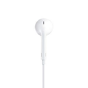 Apple EarPods Headphones with Lightning Connector. Microphone with Built-in Remote to Control Music, Phone Calls, and Volume. Wired Earbuds for iPhone