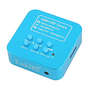 Handheld Digital Microscope Accessories 36MP 4K 1080P 60FPS USB Industry Electronic Video Microscope Camera 130X Zoom C-Mount Lens Microscope Accessories (Color : A)