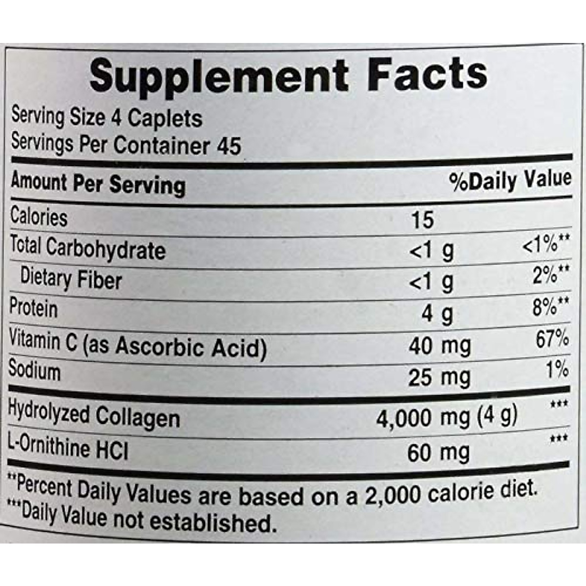 Puritans Pride Hydrolyzed Collagen 1000 mg