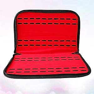 LIFKOME Watch Storage Box Watch Strap Organizer Watch Display Folder Portable Watch Pouch Travel Case Watch Band Organizer for Watch Accessories