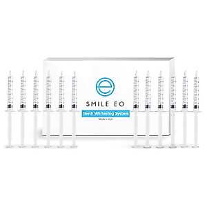 Smile EO Teeth Whitening Gel Refill 12X Syringes Carbamide Peroxide