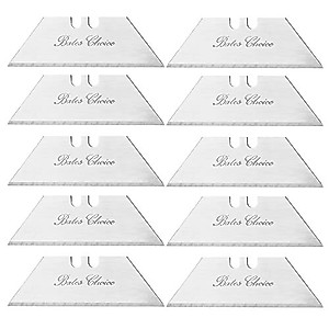 Bates- Utility Knife Blades, 40 Pack, Box Cutter Blades, Razor Blades Utility Knife, Razor Knife Blades, Replacement Blades, Razor Blades for Box Cutters, Box Razor Blades, Box Cutter Blades Refills.