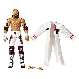Mattel WWE Edge Elite Collection Action Figure, 6-inch Posable Collectible Gift for WWE Fans Ages 8 Years Old & Up