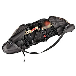 UNISTRENGH Compound Bow Bag Archery Bow Storage Case Backpack Outdoor Portable Universal Bow Carrier Holder for Men Women (Camouflage)