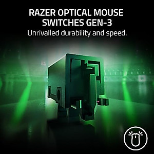 Razer Viper V3 Pro Wireless Esports Gaming Mouse: Symmetrical - 54g Lightweight - 8K Polling - 35K DPI Optical Sensor - Gen3 Optical Switches - 8 Programmable Buttons - 95 Hr Battery - Black