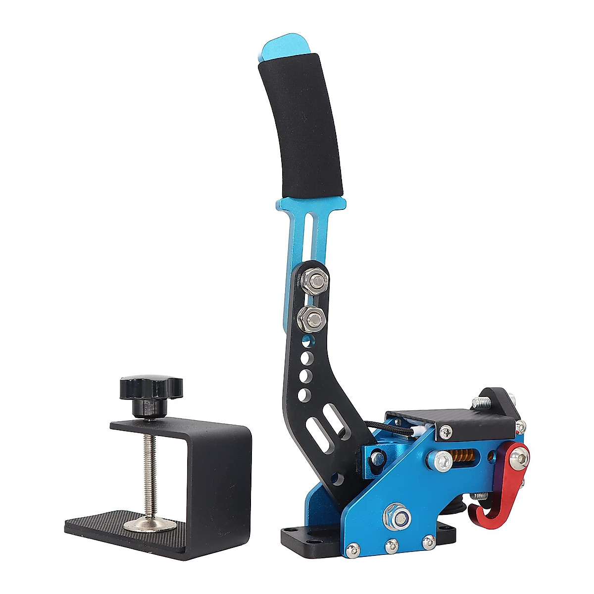 Nejoney USB Handbrake, PC Windows Gaming Peripherals for SIM Racing Games G25/G27/G29/T150/T300/T500 with Clamp (BLUE)