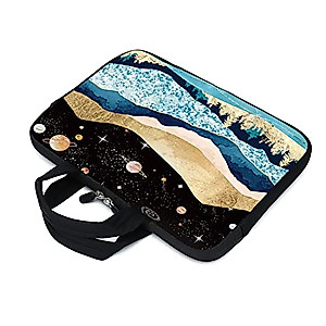 Laptop Sleeve Case 11.6" 12.1 Inch Neoprene Laptop Sleeve/Notebook Computer Pocket Case/Chromebook Case/Tablet Briefcase Carrying Bag Compatible For Men， Women ，boys， girls (mountains-1)
