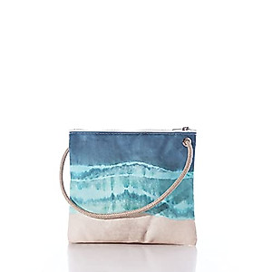 Sea Bags Recycled Sail Cloth Shoreline Tie Dye Slim Crossbody Bag Crossbody Bags for Women Travel Purse