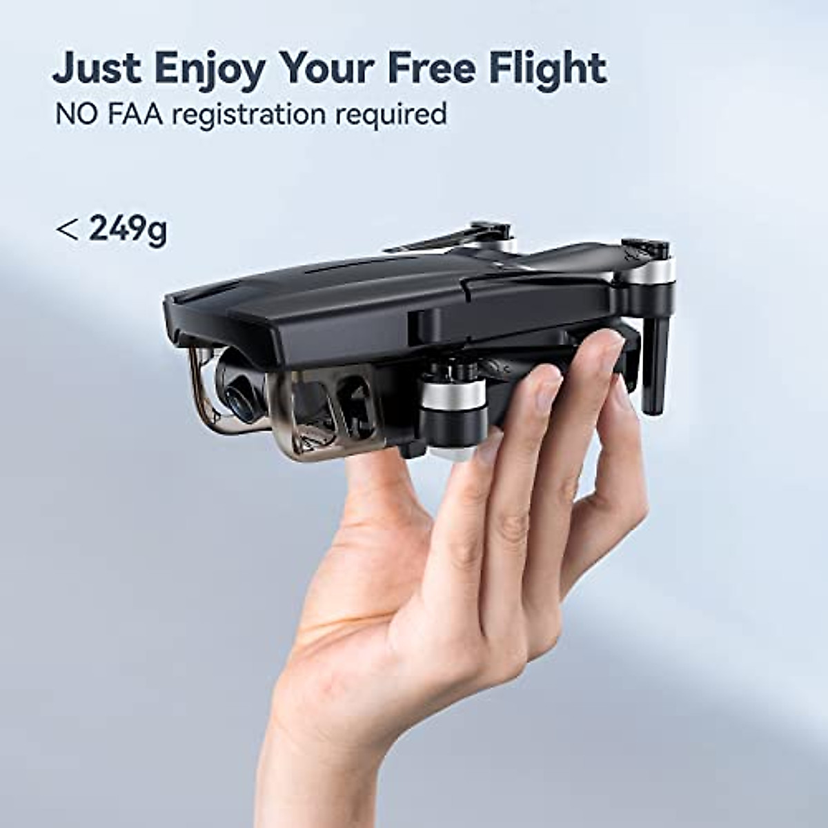 Ruko F11MINI Drones with Camera for Adults 4K, 2 Batteries 60 Min Flight Time, Foldable & Lightweight, 5GHz WiFi, GPS Auto Return, Follow Me, Waypoints, Points of Interest for Beginner