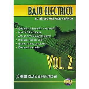 Bajo Eléctrico, Vol 2: ¡tú Puedes Tocar El Bajo Ya! (Spanish Language Edition), DVD