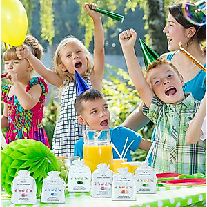 100 Sets Inspirational Gift Include 100 You're Turtley Awesome Animal Pun Thank You Note Cards Greeting Card 100 Mini Sea Turtle Figure 100 Organza Bags for Coworkers Appreciation Pocket Favors