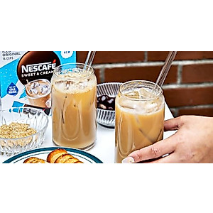 Nescafe Sweet & Creamy Iced Coffee, Instant Coffee Sachets, 16x16g {Imported from Canada}