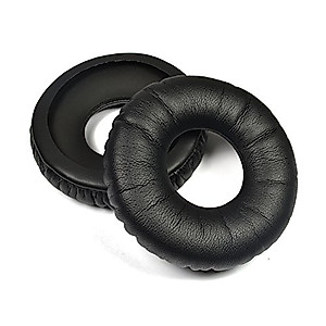 Replacement Ear Pads Earpad Cushions for SENNHEISER HD25 HD25-SP PC150 PC151 PC155 HMD25 HME25 HMEC25 HME45 HMEC45 Headphones with IT IS Logo Headphone Cable Cord Clip