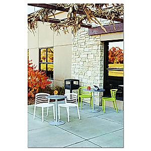 Safco Products 4-Piece Entourage Stack Chair Set, White