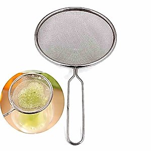 Stainless Steel Fruit Juicer Filter Screen Colander Strainer Soybean Milk Oil Removal Filter Net