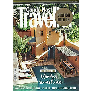 CONDE NAST TRAVELLER, WINTER SUNSHINE BRITISH EDITION, DECEMBER, 2018