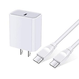 Samsung S23 Super Fast Charger Type C Wall Charger Block +6FT USB C Charger Cord for Google Pixel 7 Pro 6a,Samsung Galaxy S23 Ultra,A14,A13,A03s,A04s,S22 FE,S21,S20A12,A20,A21,A50,A51,Note20
