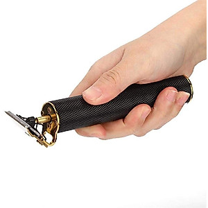 HJJWL Hair Cutting Tool, Professional Self-Service Hair Clippers Detail Trimmer Electric Haircut Kit for Quick Cut for Men Carving Trimming Push White Electric Push