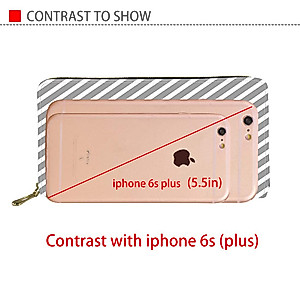 Tupalatus Women Girl Lady Purse Card Holder Pet Dog Unique Soft Waterproof Long Trip Bag Handbag for Birthday Christmas Gift