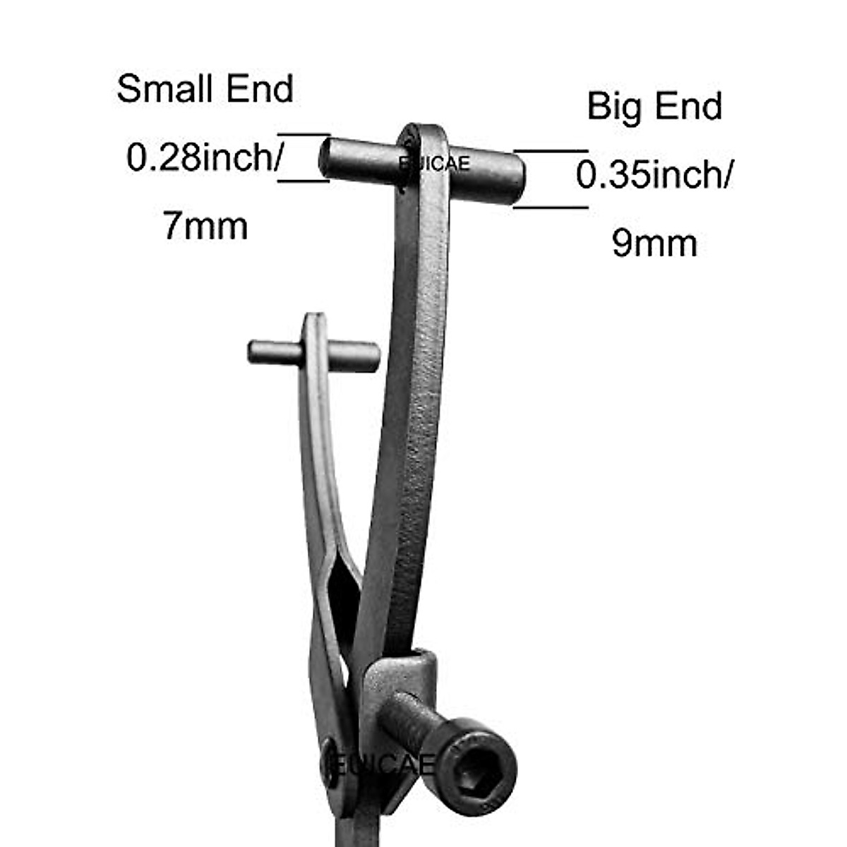 Spanner Wrench Clutch Wrench Adjustable Wrench Holder Hub Flywheel Sprocket Spanner Wrench Set Fan Clutch Removal Tool Tools Scooter Motorcycle Accessories (Type A+B)