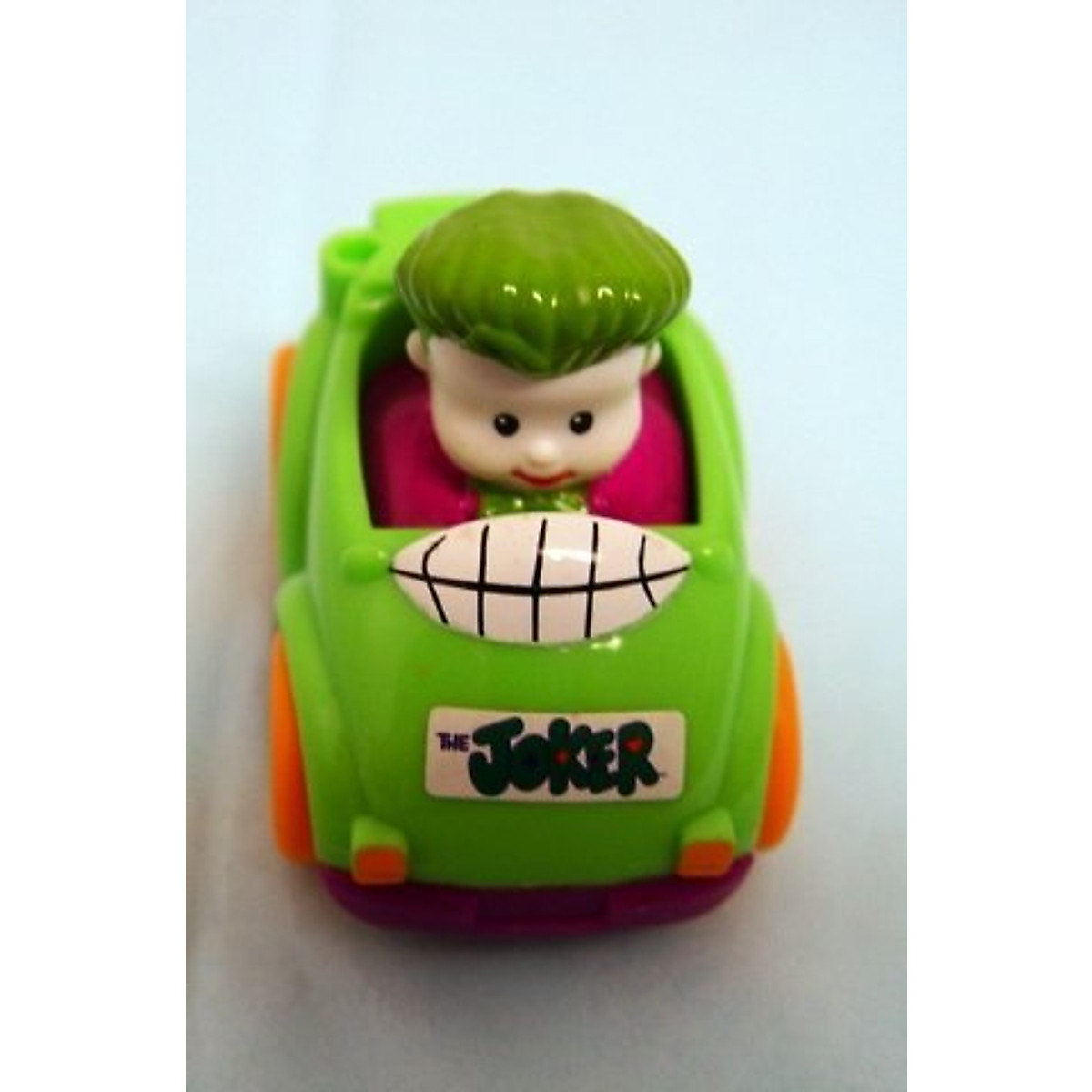 Fisher Price Little People Wheelies Joker Replacement Car for Race and Chase Batcave